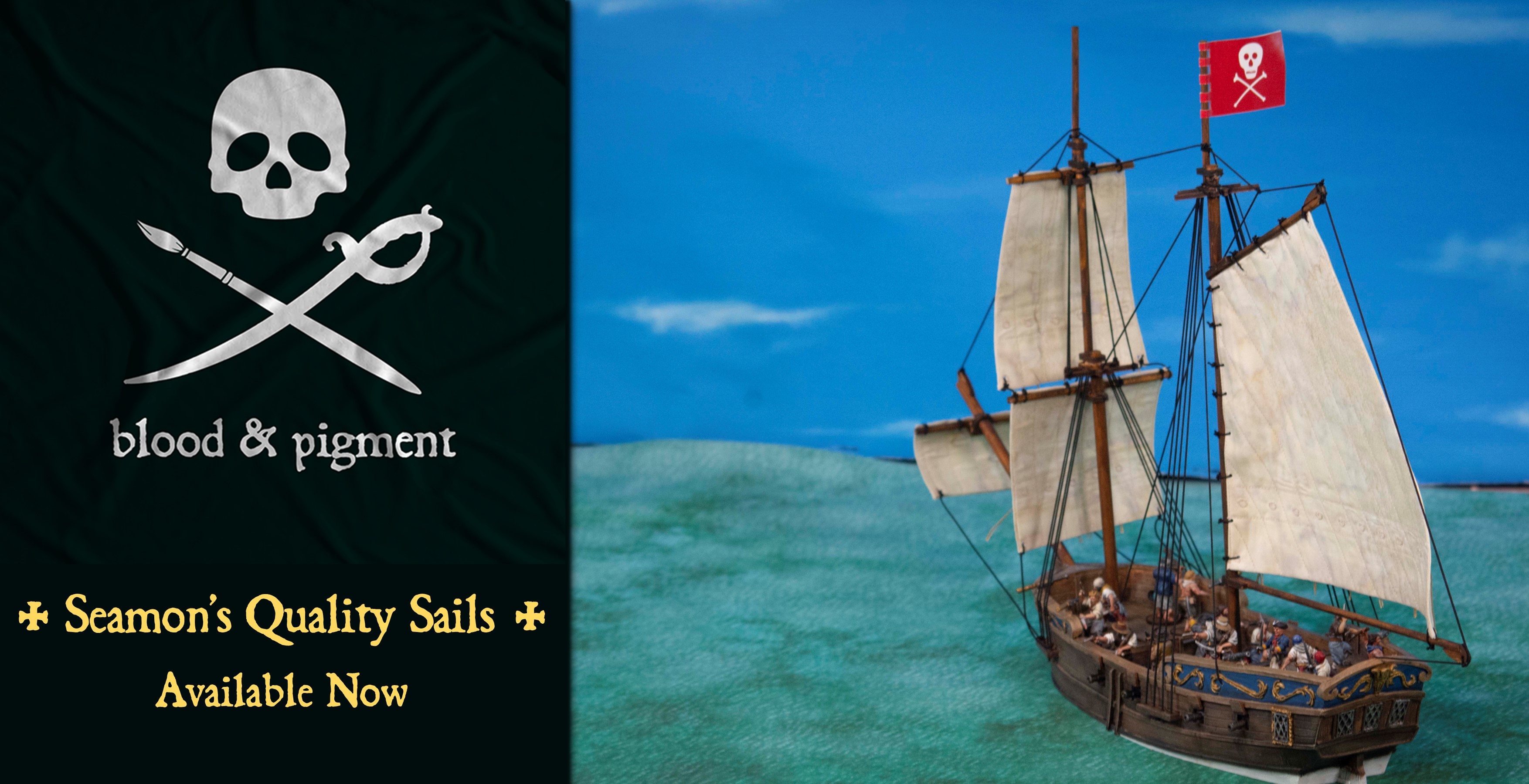 Seamon's Quality Sails - Handcrafted Blood & Plunder sails
