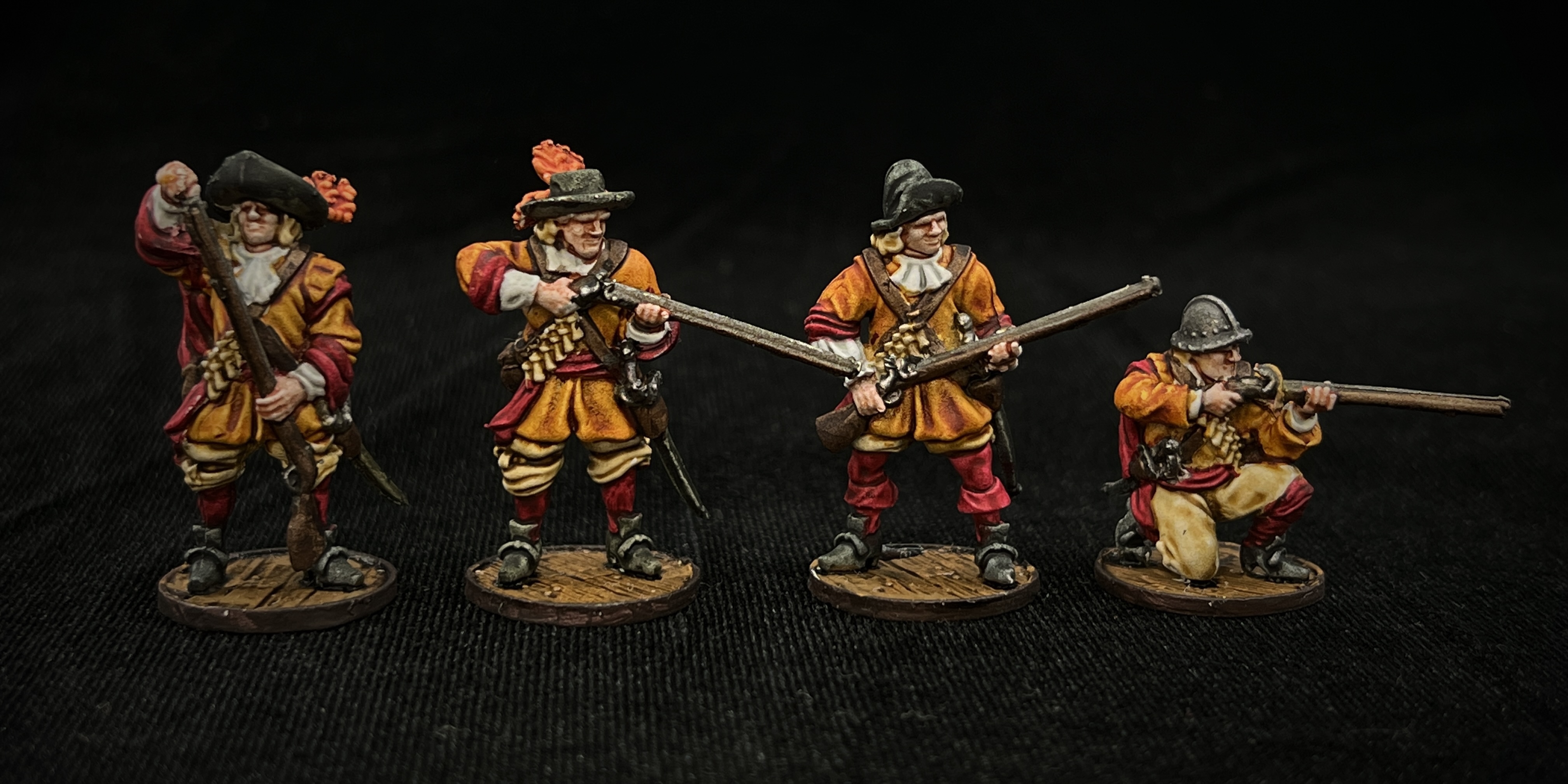 Dutch Militie - Painted Blood & Plunder Miniatures