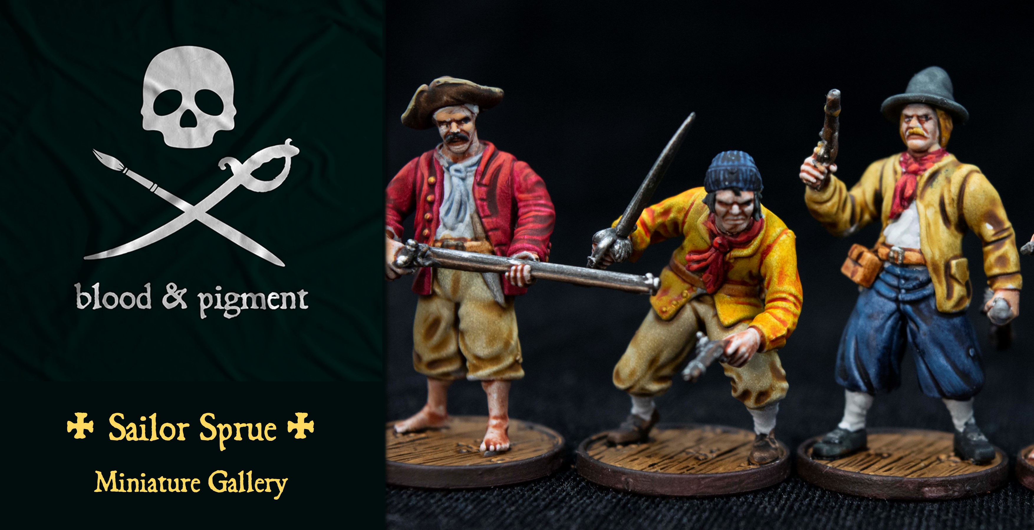 Sailor Models Showcase - Painted Blood & Plunder Miniatures