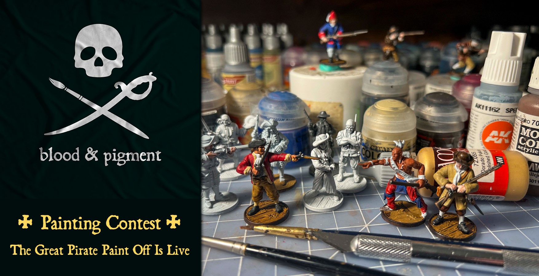 The Great Pirate Paint Off Contest is Live! - Blood & Pigment