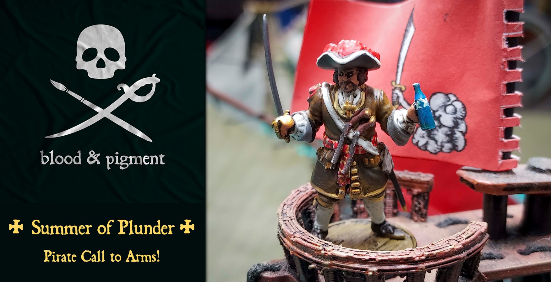 Pirate Call to Arms - 2023 Summer of Plunder - Blood & Pigment