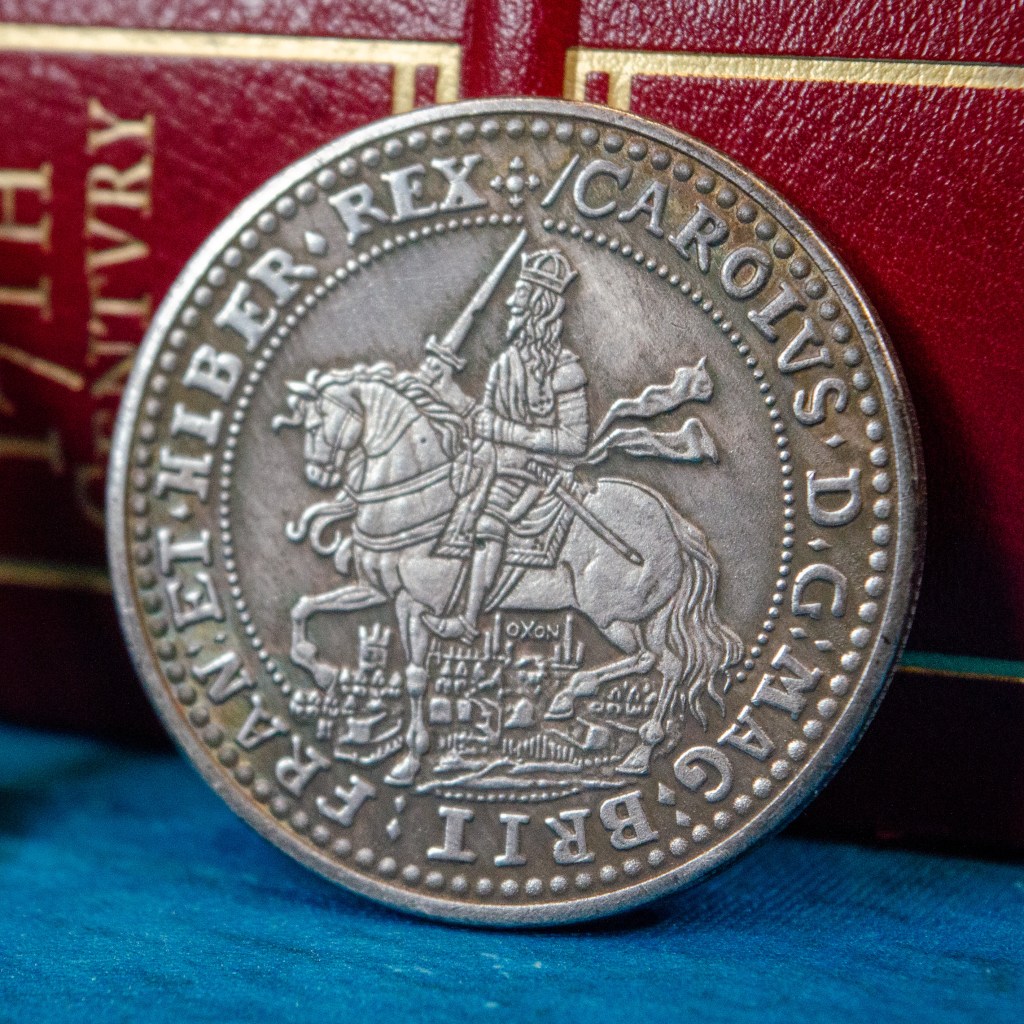 Fortune Token - English Charles I 1644 Rawlins Crown Coin - Blood & Pigment