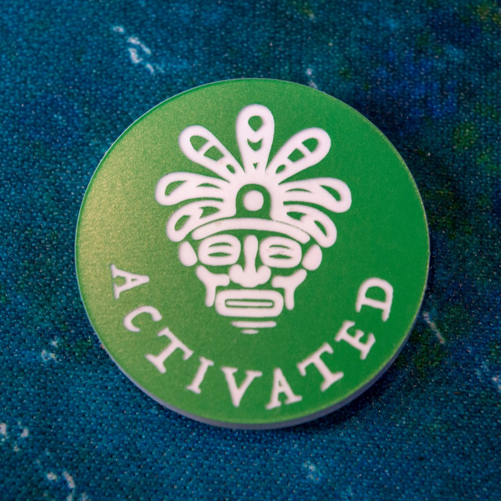 Activated Unit Tokens - Native American (SA Mask) - Blood & Pigment