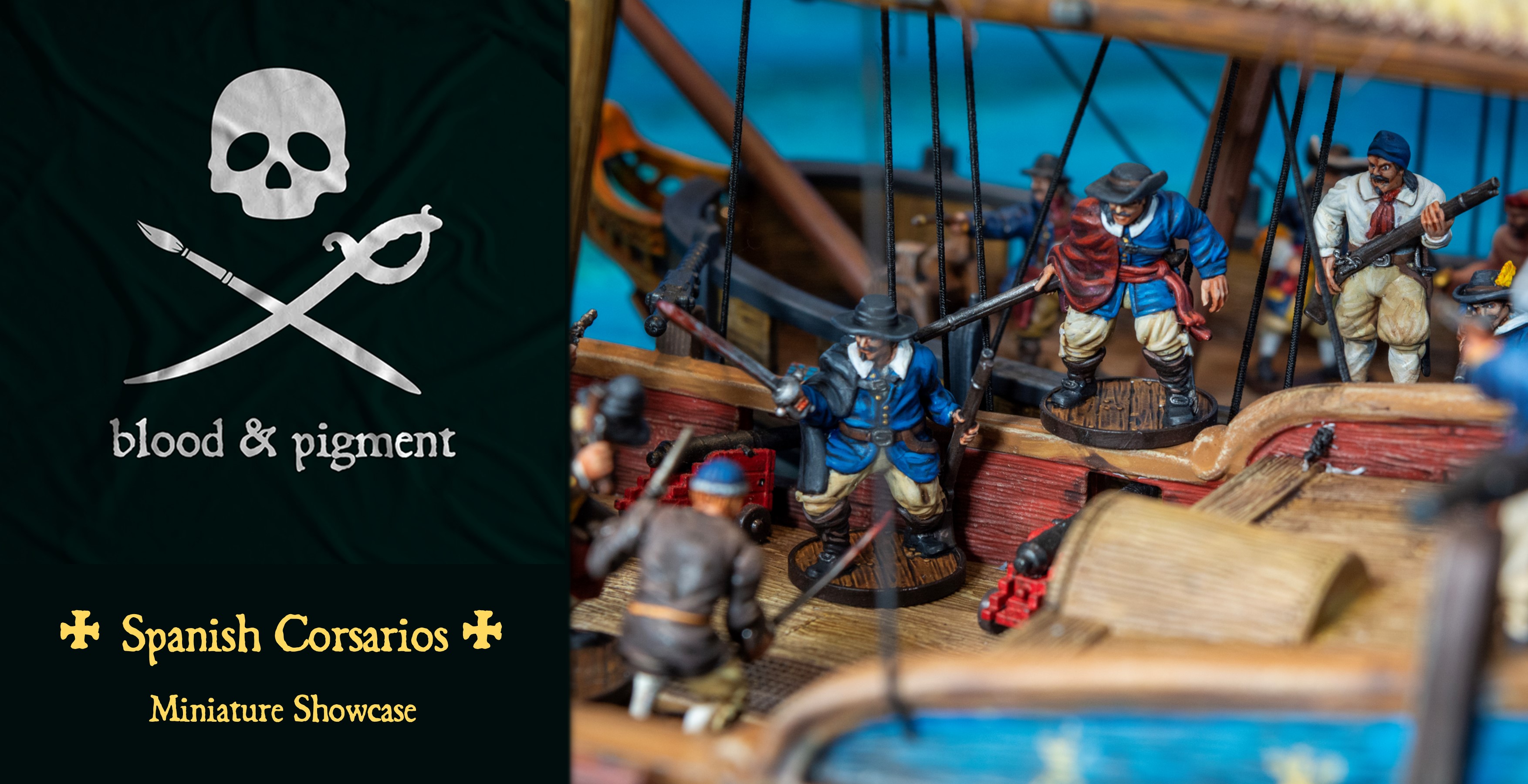 Spanish Corsarios - Painted Blood & Plunder Miniature Showcase - Blood ...