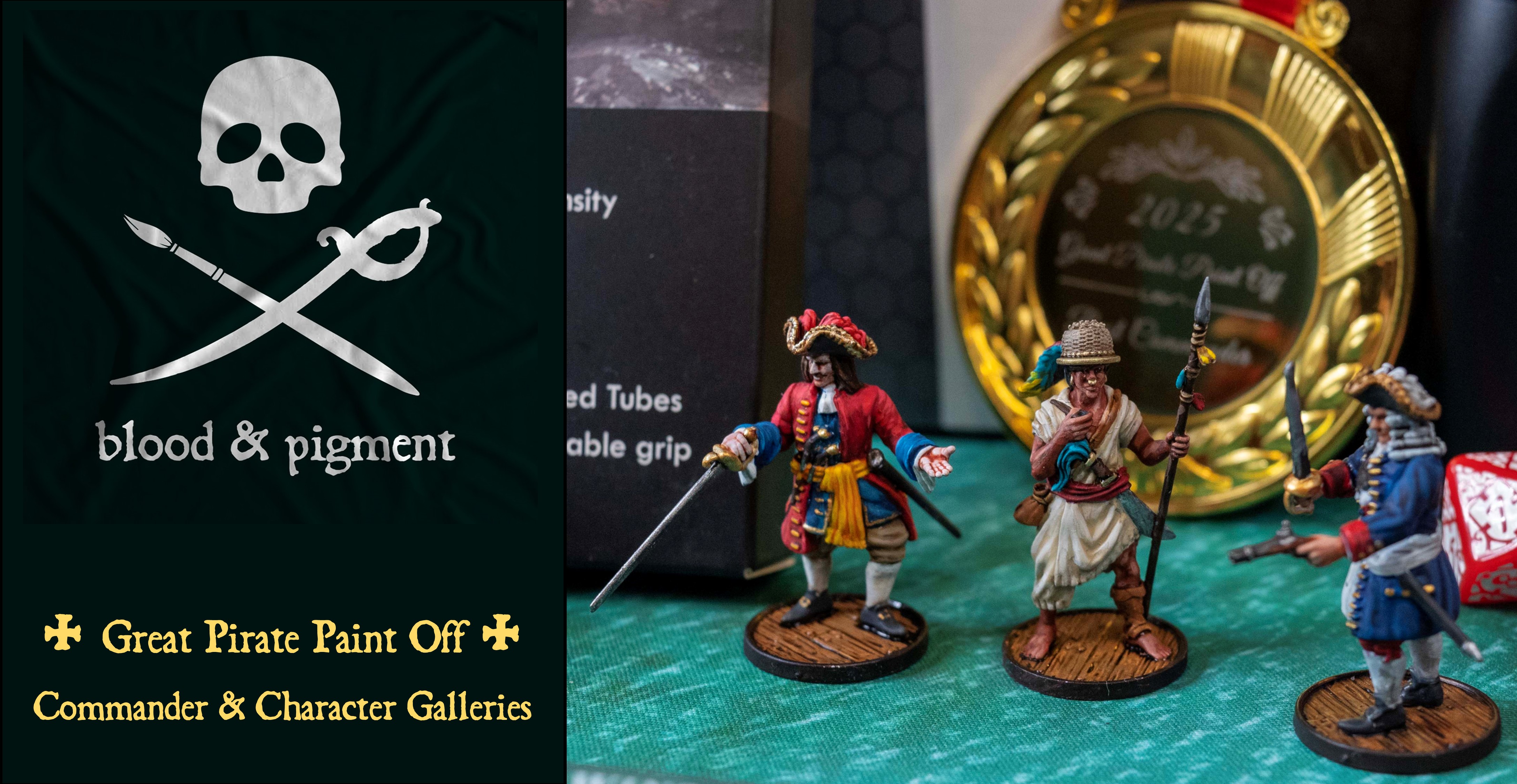 Commander & Character Galleries - 2025 Great Pirate Paint Off - Blood ...