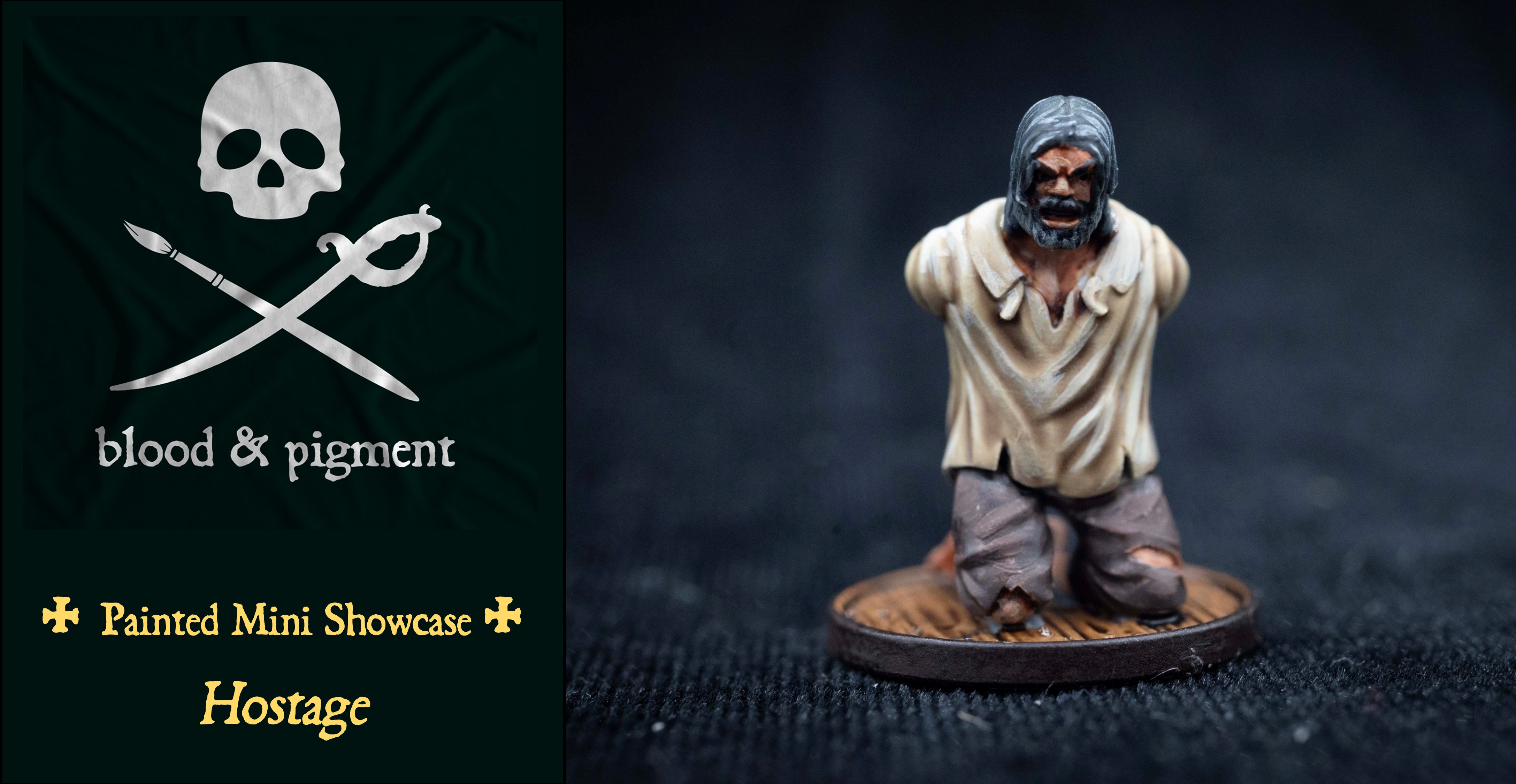 The Hostage - Blood & Plunder Painted Mini Showcase - Blood & Pigment