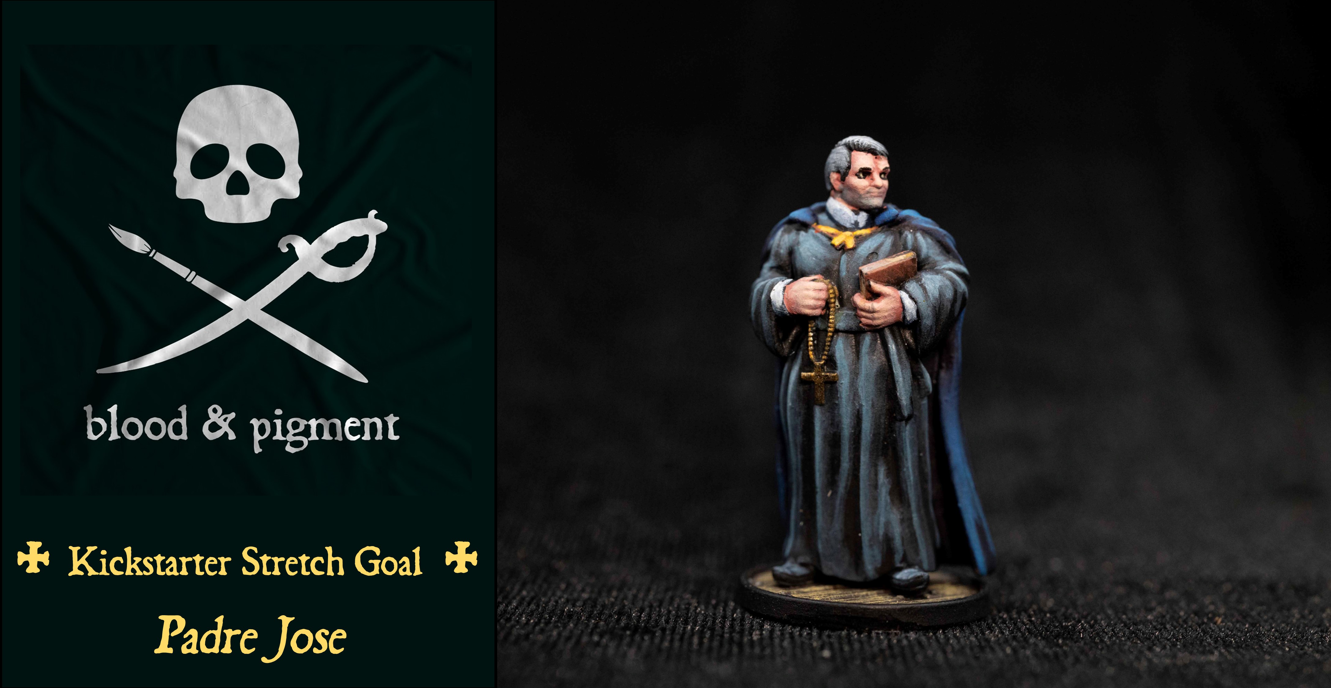 Padre Jose - Decade of Plunder Kickstarter Stretch Goal Mini - Blood ...