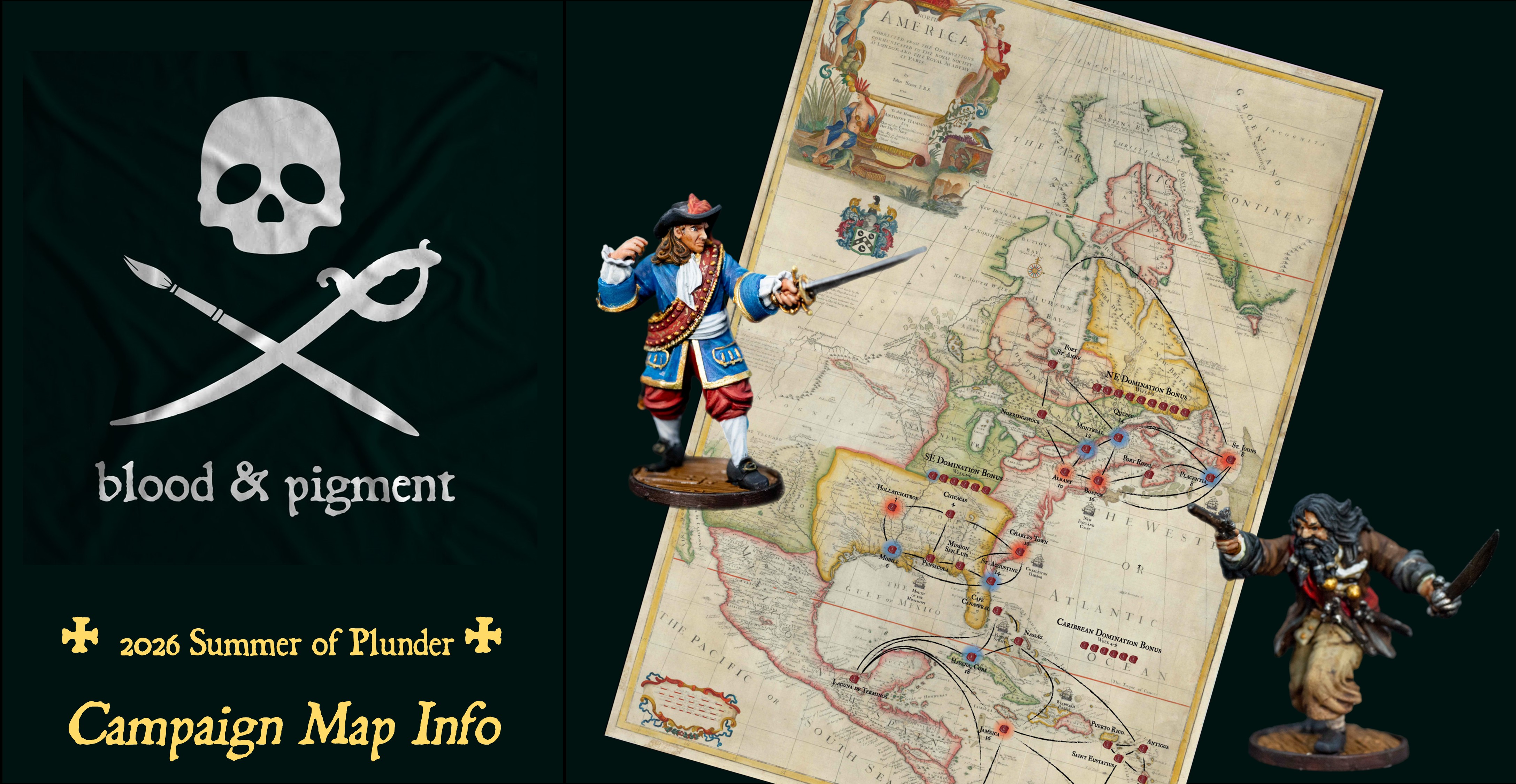 Guide to the 2026 Summer of Plunder Campaign Map - Blood & Pigment