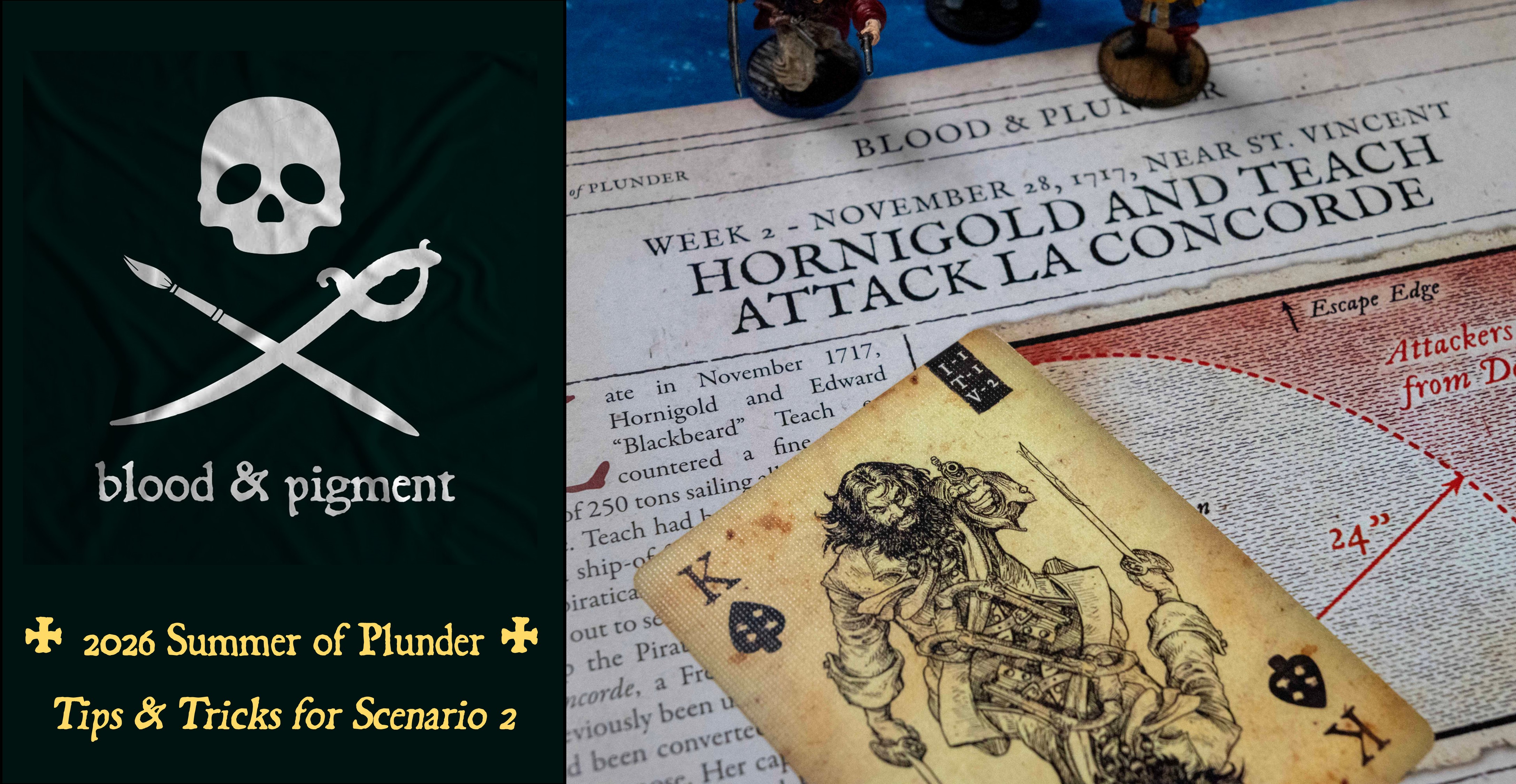 Hornigold & Teach Attack La Concorde - Summer of Plunder Scenario Guide ...